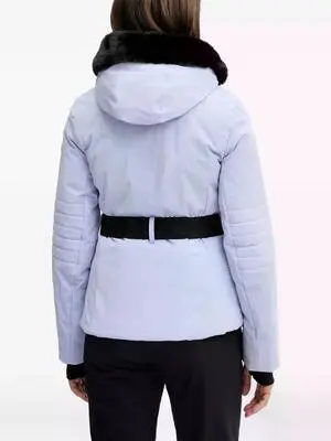 Emporio Armani Belted Hooded Ski Jacket