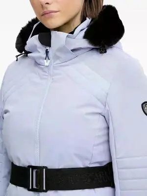 Emporio Armani Belted Hooded Ski Jacket