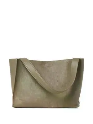 Studio Nicholson Doublet Grained Leather Shoulder Bag