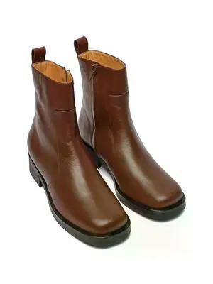 Studio Nicholson Square Leather Boots