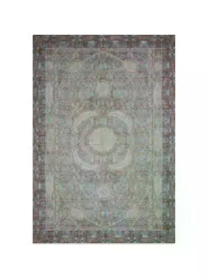 PIERRE-LOUIS MASCIA Hawnbci Patterned Scarf - Neutrals