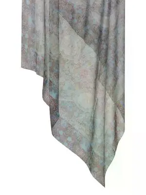 PIERRE-LOUIS MASCIA Hawnbci Patterned Scarf - Neutrals