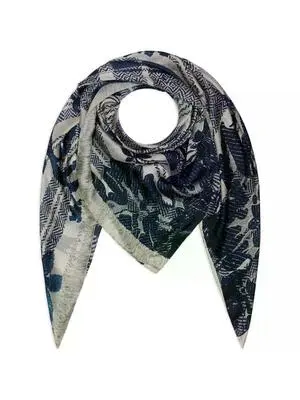 PIERRE-LOUIS MASCIA Molare Floral-geometric Scarf
