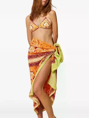 TWINSET Print Sarong - Orange