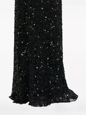 P.a.r.o.s.h Sequined Maxi Skirt