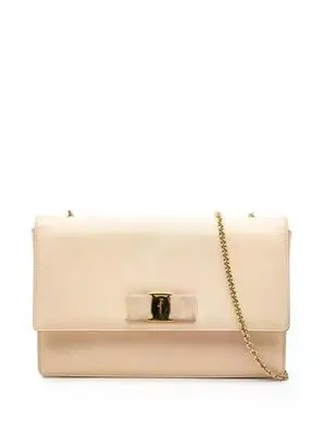 Ferragamo Gold Tone Bags For Women