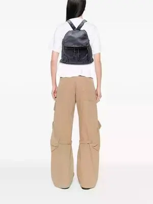 Balenciaga Lambskin Motocross Classic Traveler Backpack