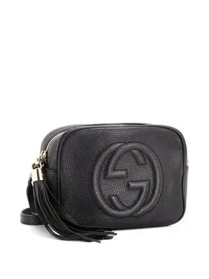 Gucci Soho Disco Leather Crossbody Bag - Black