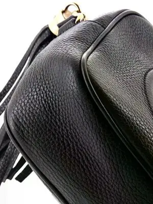 Gucci Soho Disco Leather Crossbody Bag - Black