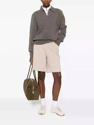 Brunello Cucinelli Elasticated Shorts - Neutrals