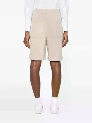 Brunello Cucinelli Elasticated Shorts - Neutrals
