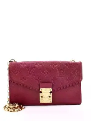 LOUIS VUITTON Saint Germain Pochette Monogram Empreinte Leather Shoulder Bag