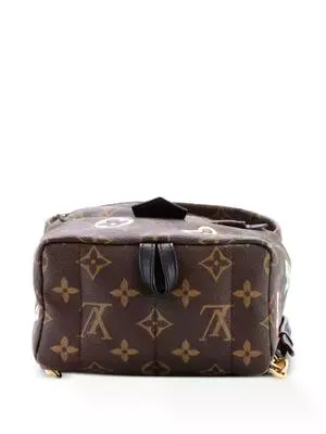 LOUIS VUITTON Palm Springs Limited Edition Love Lock Monogram Canvas Mini Backpack