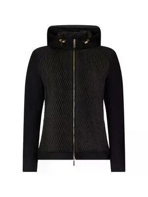 MOORER Quilted Hooded Jacket