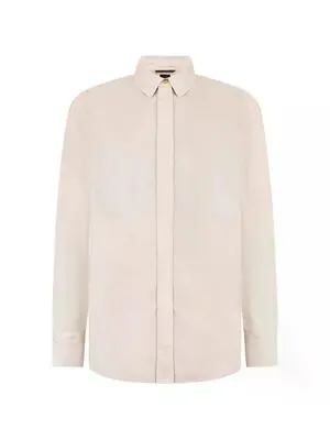 MOORER Buttoned Shirt Jacket