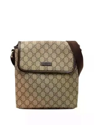 Gucci Gg Supreme Crossbody Bag