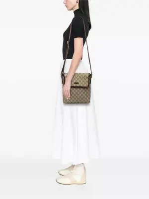 Gucci Gg Supreme Crossbody Bag