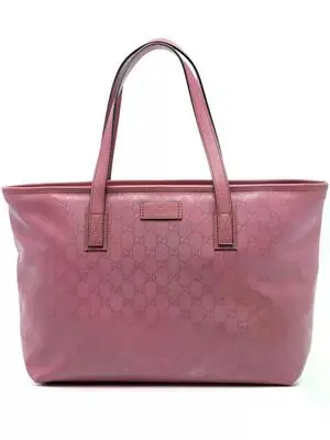 Gucci Gg Imprime Tote Bag - Pink