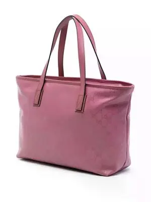 Gucci Gg Imprime Tote Bag - Pink