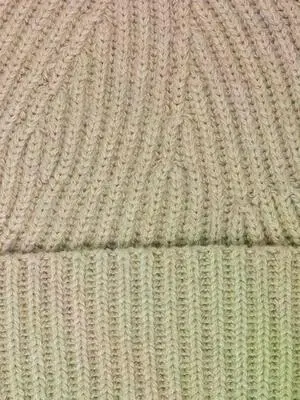 JOSEPH Ribbed Beanie - Neutrals