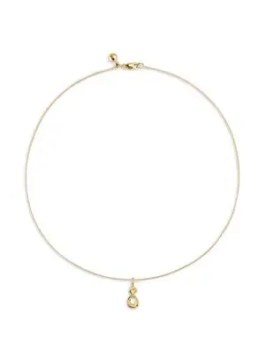 Monica Vinader Infinity Pendant Necklace - Gold