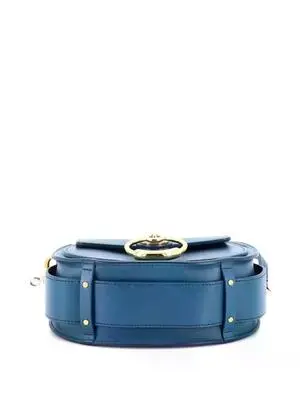 Chloé Tess Small Leather Shoulder Bag - Blue