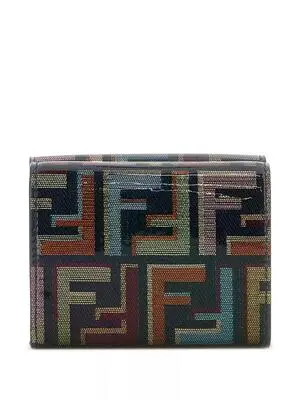 Fendi Diamonds Printed Ff Wallet