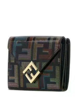 Fendi Diamonds Printed Ff Wallet