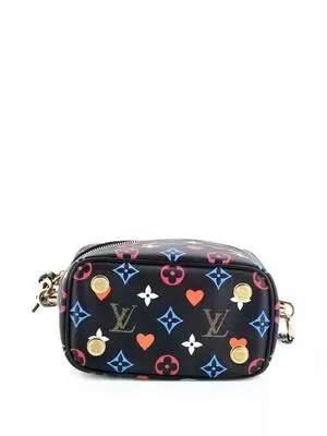 LOUIS VUITTON Vanity Handbag Limited Edition Game On Multicolor Monogram Pm - Black