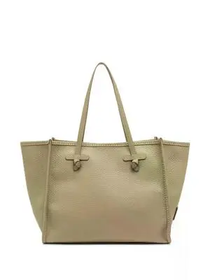 GIANNI CHIARINI Marcella Knot-detail Tote Bag - Green