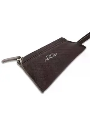 Studio Nicholson Grained-leather Pouch