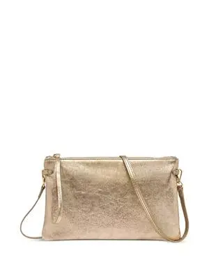 GIANNI CHIARINI Metallic Cross Body Satchel