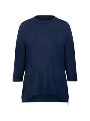 MOORER Charlene Crew-neck Top
