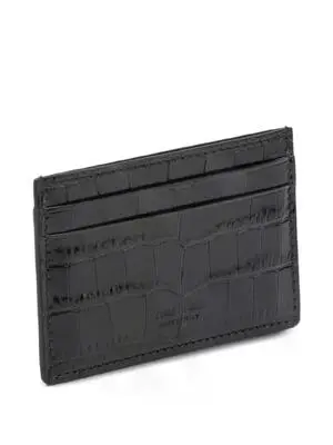 TOM FORD Crocodile-effect Wallet