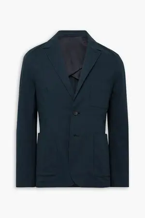 Mr P. Cotton-blend Seersucker Suit Jacket