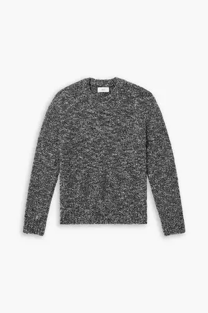 Mr P. Merino Wool-blend Bouclé Sweater