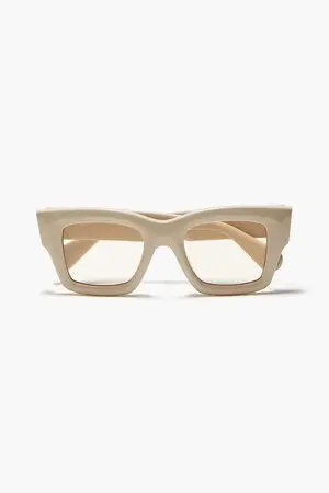 Jacquemus Square-frame Sunglasses - Beige