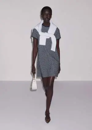 ME+EM Textured Mini Dress