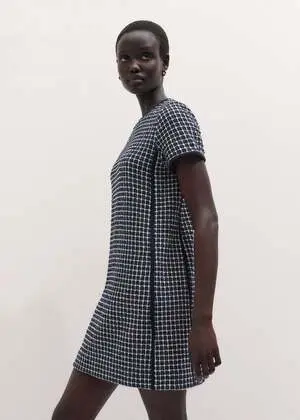 ME+EM Textured Mini Dress