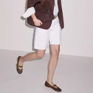 ME+EM Sharp Shoulder Blazer - Cinnamon Brown