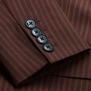 ME+EM Sharp Shoulder Blazer - Cinnamon Brown