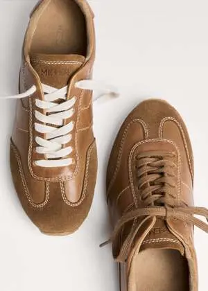 ME+EM Retro Runner Sneakers - Tan