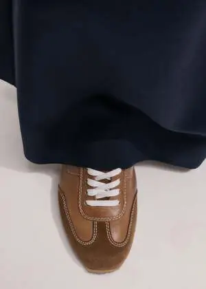 ME+EM Retro Runner Sneakers - Tan