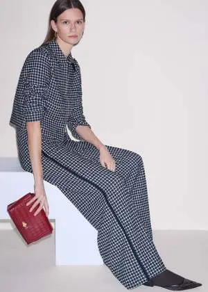 ME+EM Textured Zip-front Relaxed Top