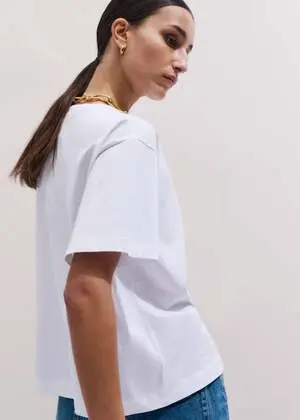 ME+EM Oversized T-shirt - Bright White