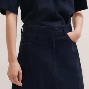 ME+EM A-line Maxi Skirt - Navy