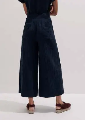 ME+EM Wide-leg Cropped Trouser