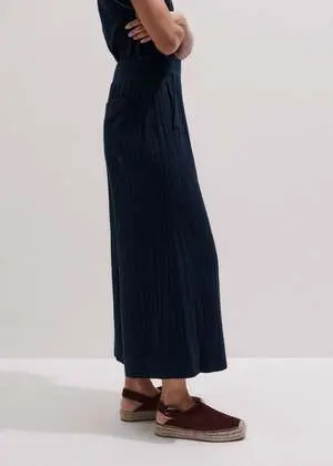 ME+EM Wide-leg Cropped Trouser