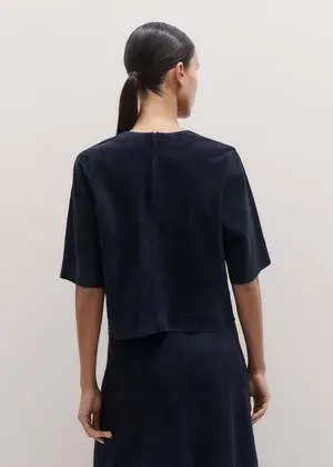 ME+EM Boxy T-shirt - Navy