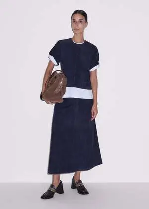 ME+EM Boxy T-shirt - Navy